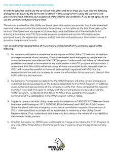 Miss Utility of Maryland