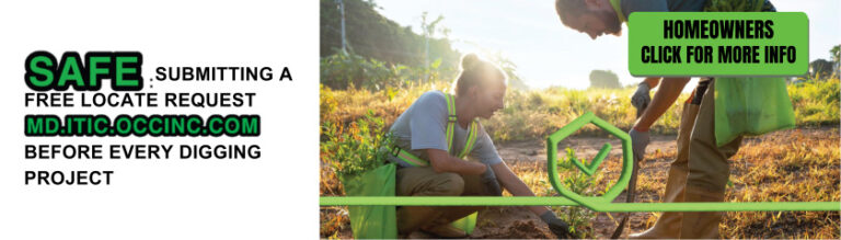 Miss Utility of Maryland: Dig Safely with Locate Requests